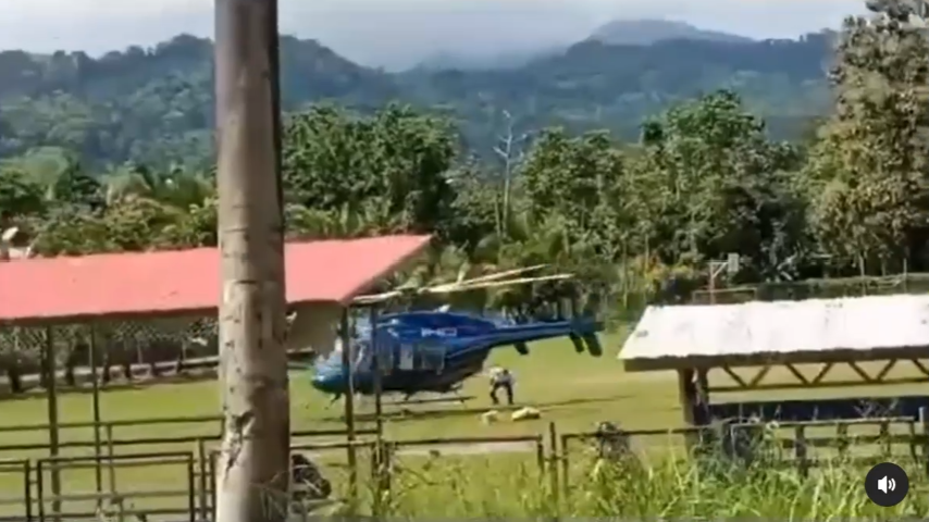 What a Scare! Out-of-Control Helicopter in Bocas del Toro Goes Viral ...